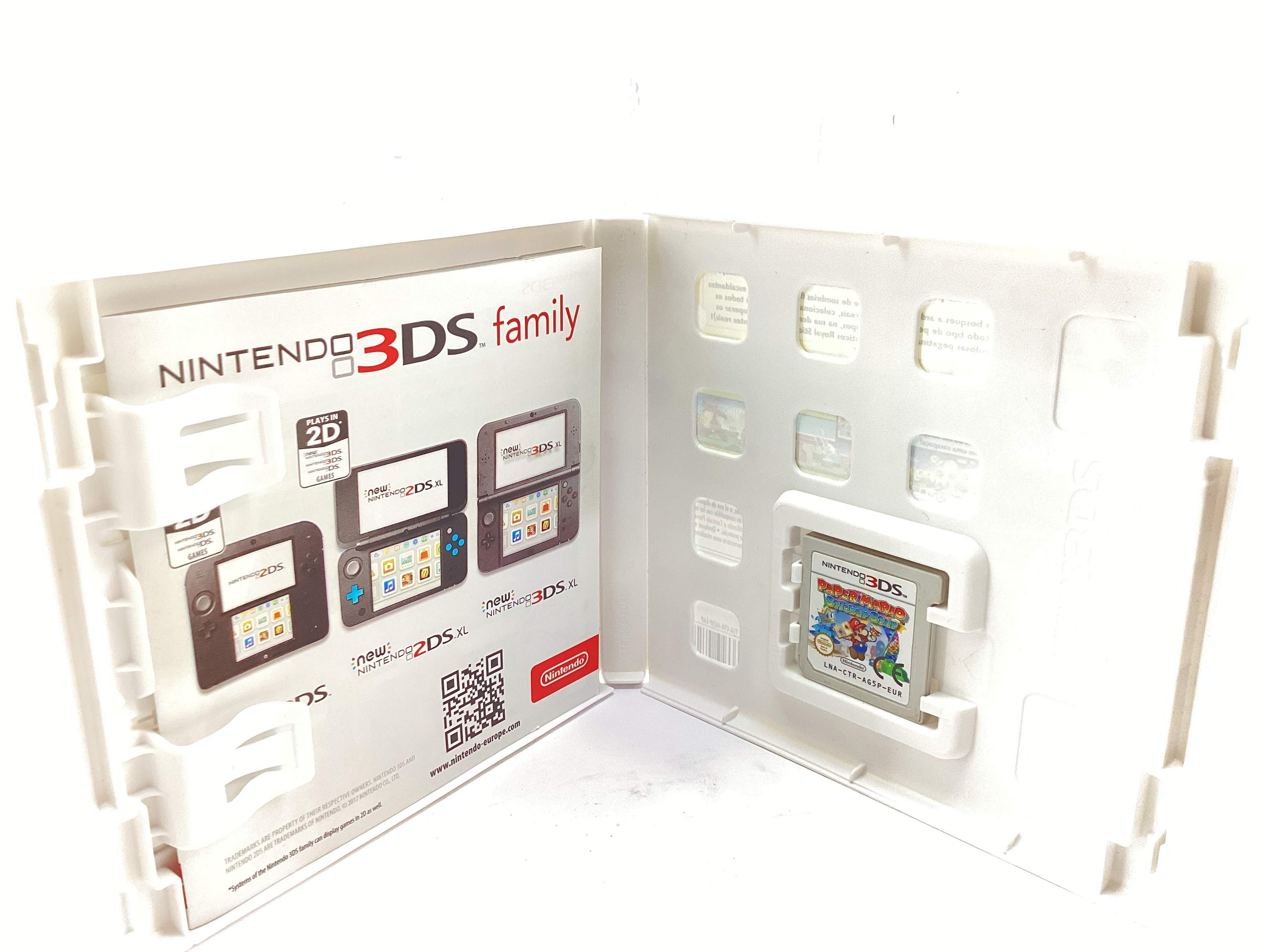 paper mario sticker star selects 3ds de segunda mão na Cash Converters ...