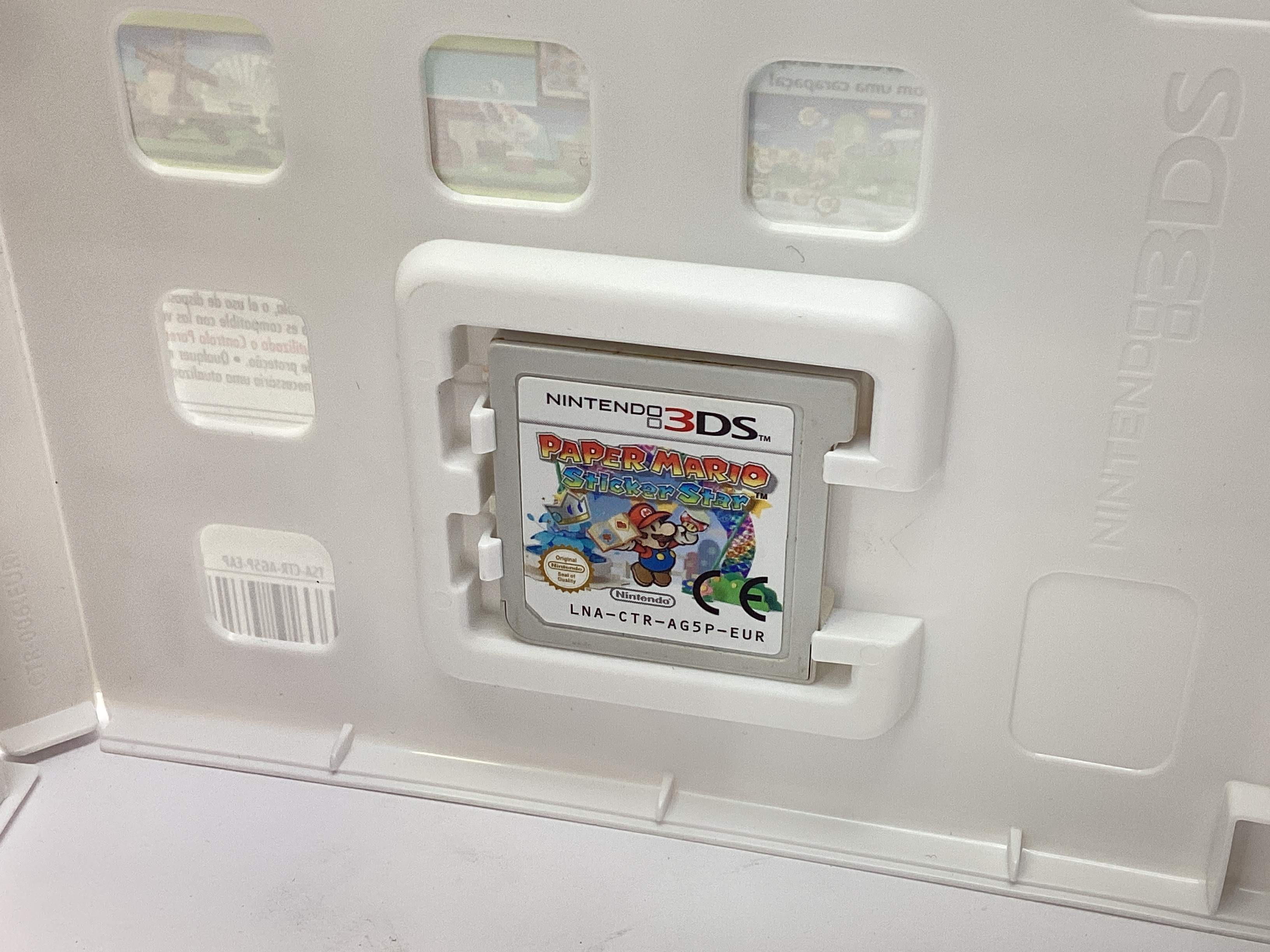 paper mario sticker star selects 3ds de segunda mão na Cash Converters ...