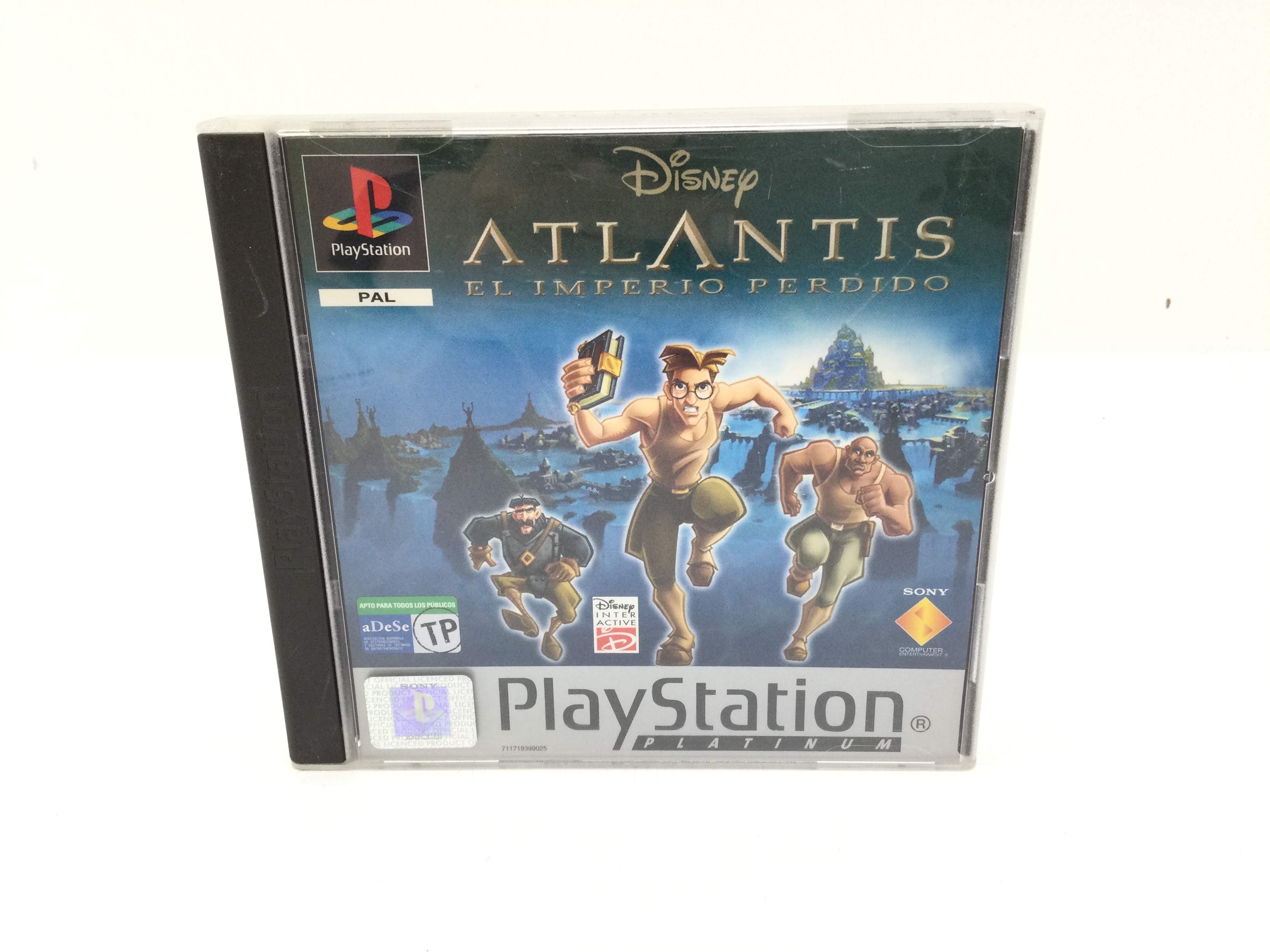 Atlantis The Lost Empire Platinum Ps1 Segunda Mano | Cash Converters
