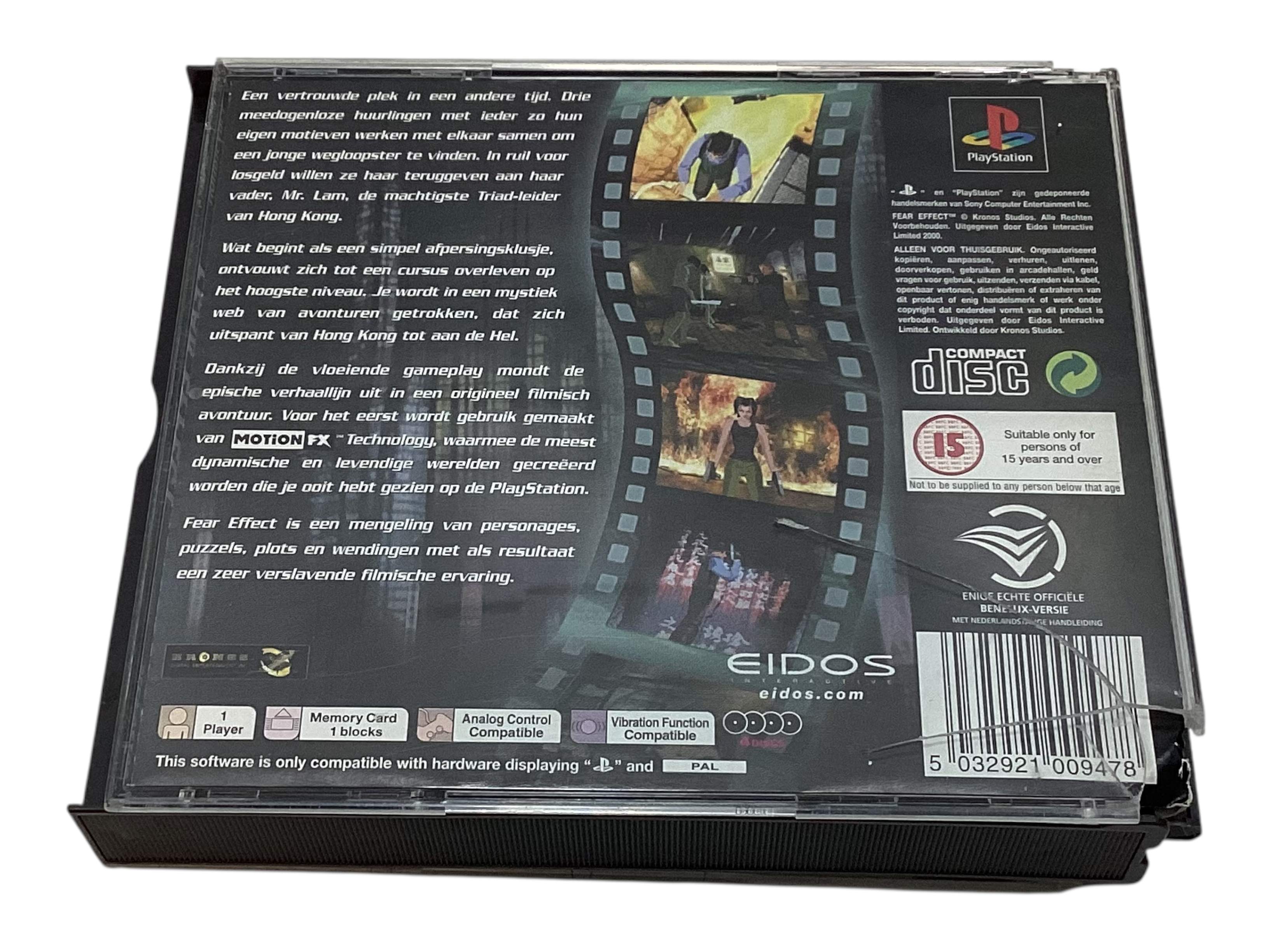 Fear effect ps1 de segunda mano | Cash Converters