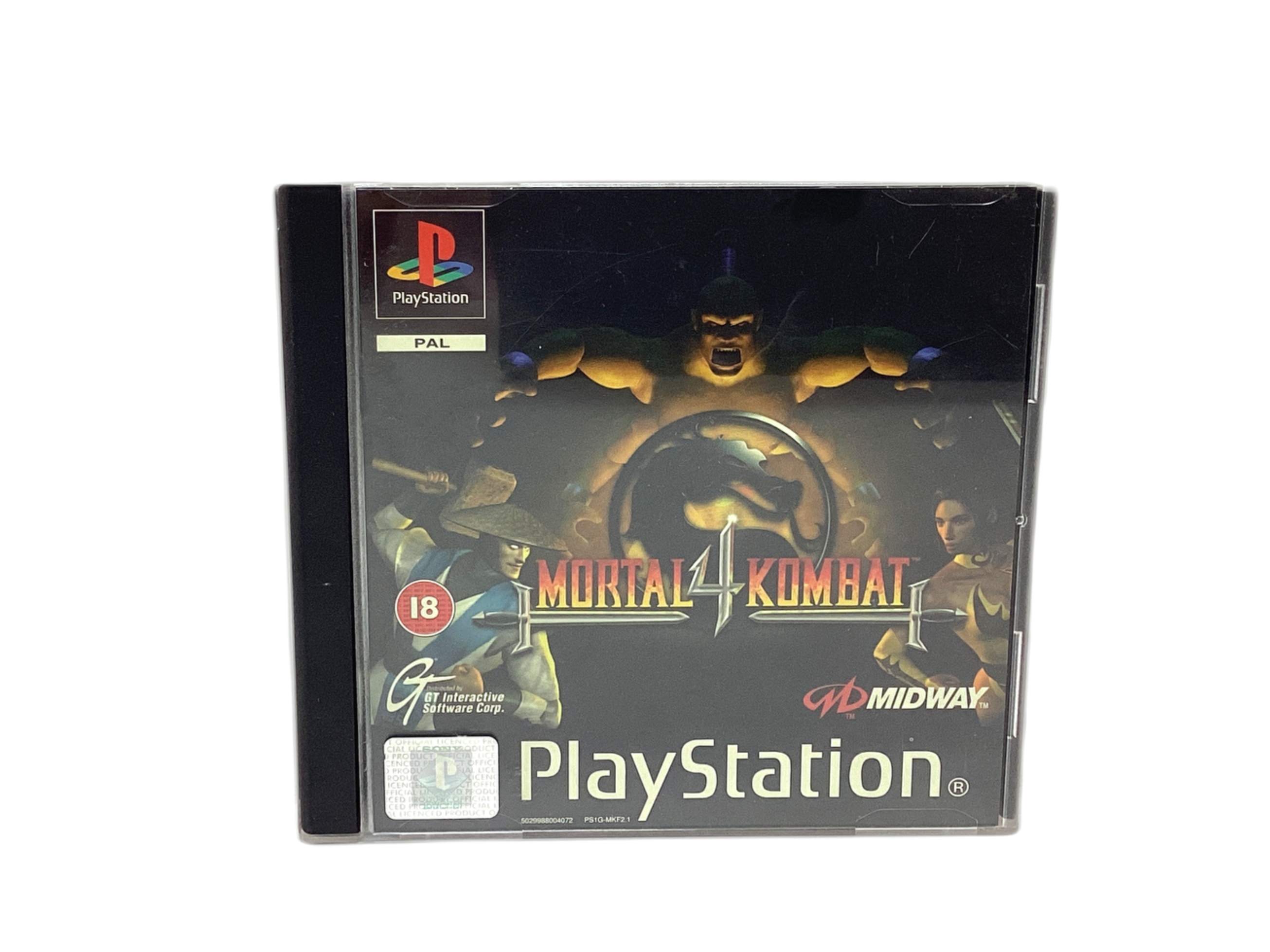 Mortal kombat 4 ps1 em segunda mão | Cash Converters
