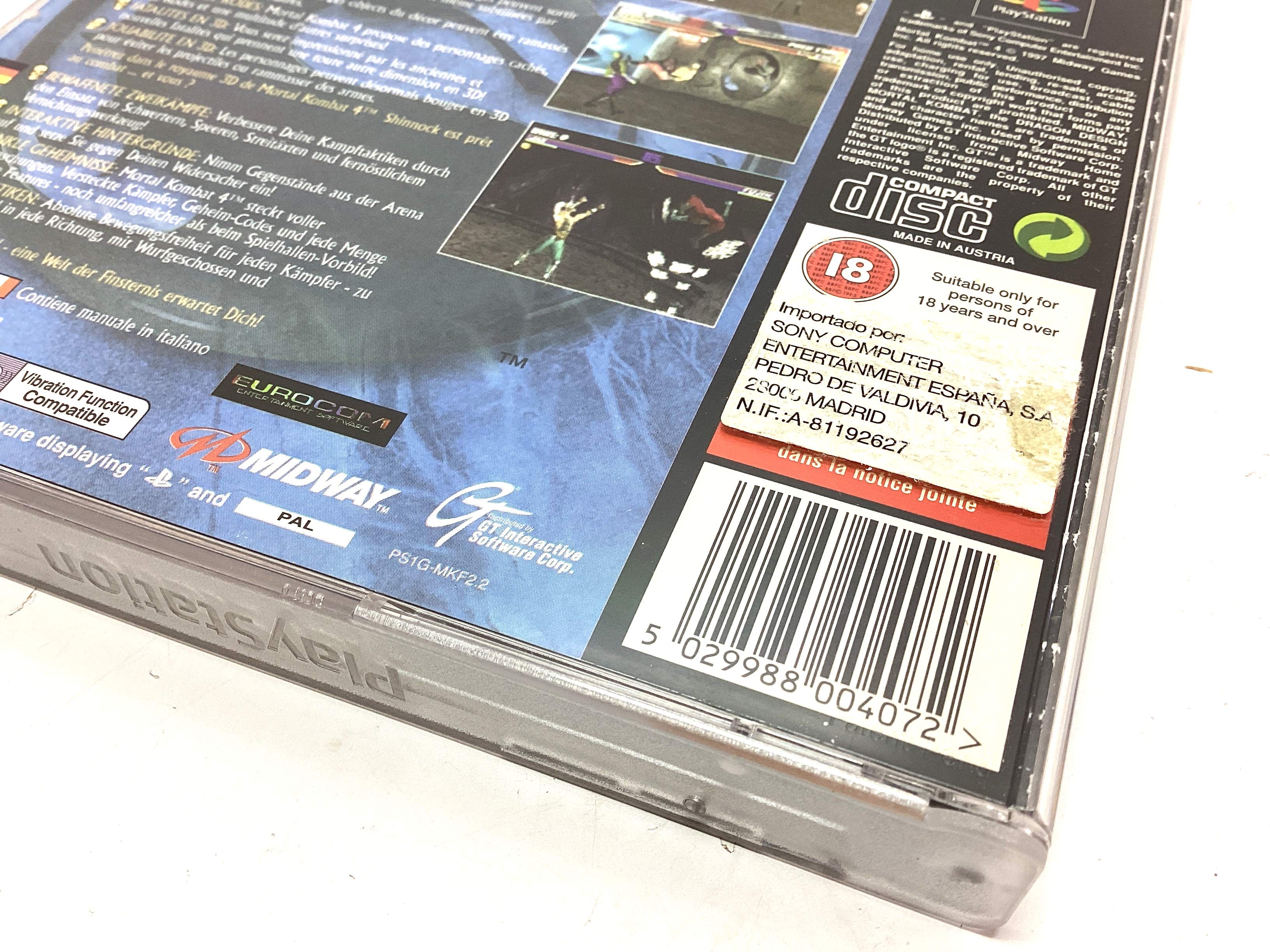 Mortal kombat 4 ps1 em segunda mão | Cash Converters