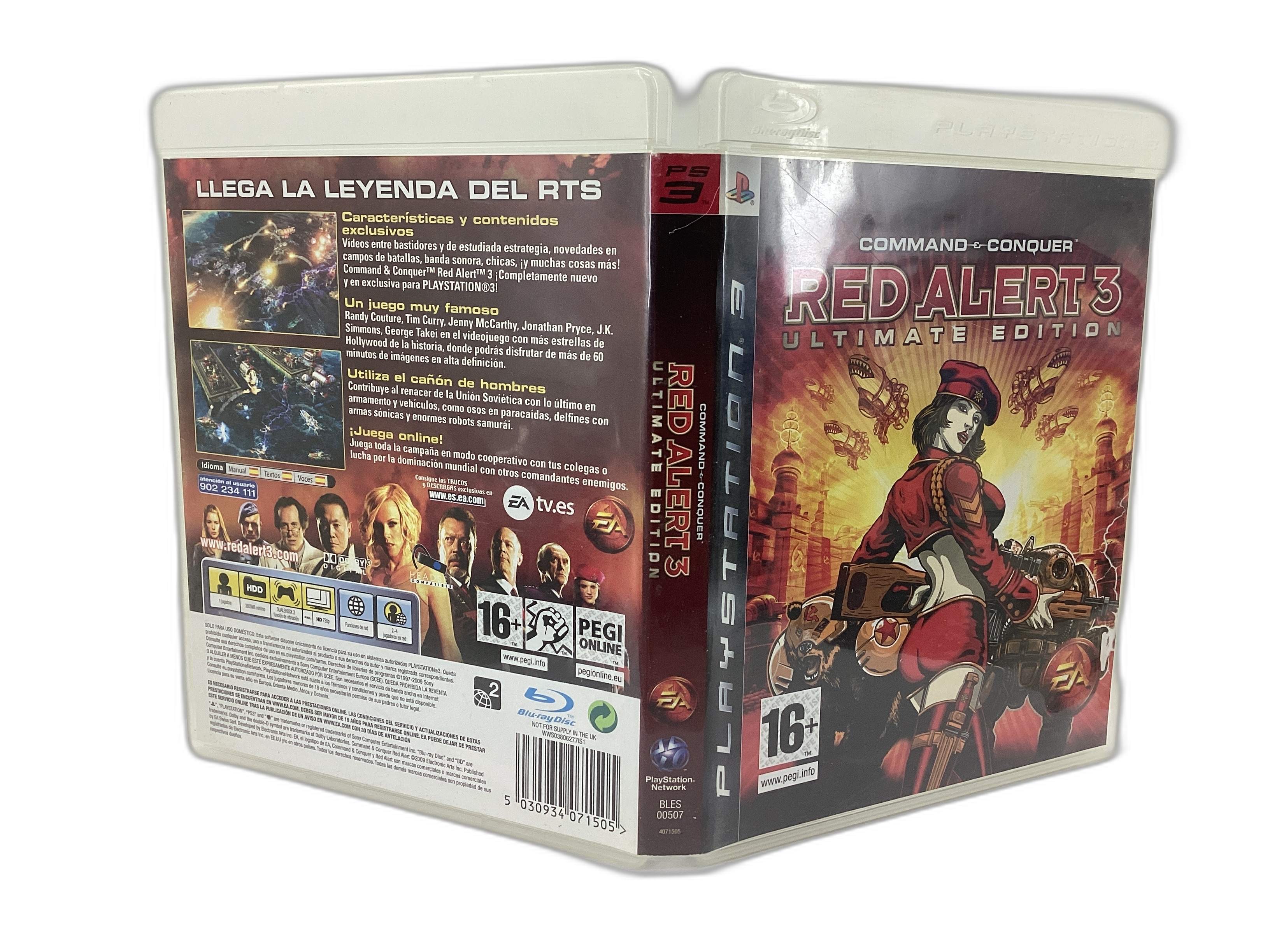 command amp conquer red alert 3 ps3 de segunda mão na Cash Converters ...