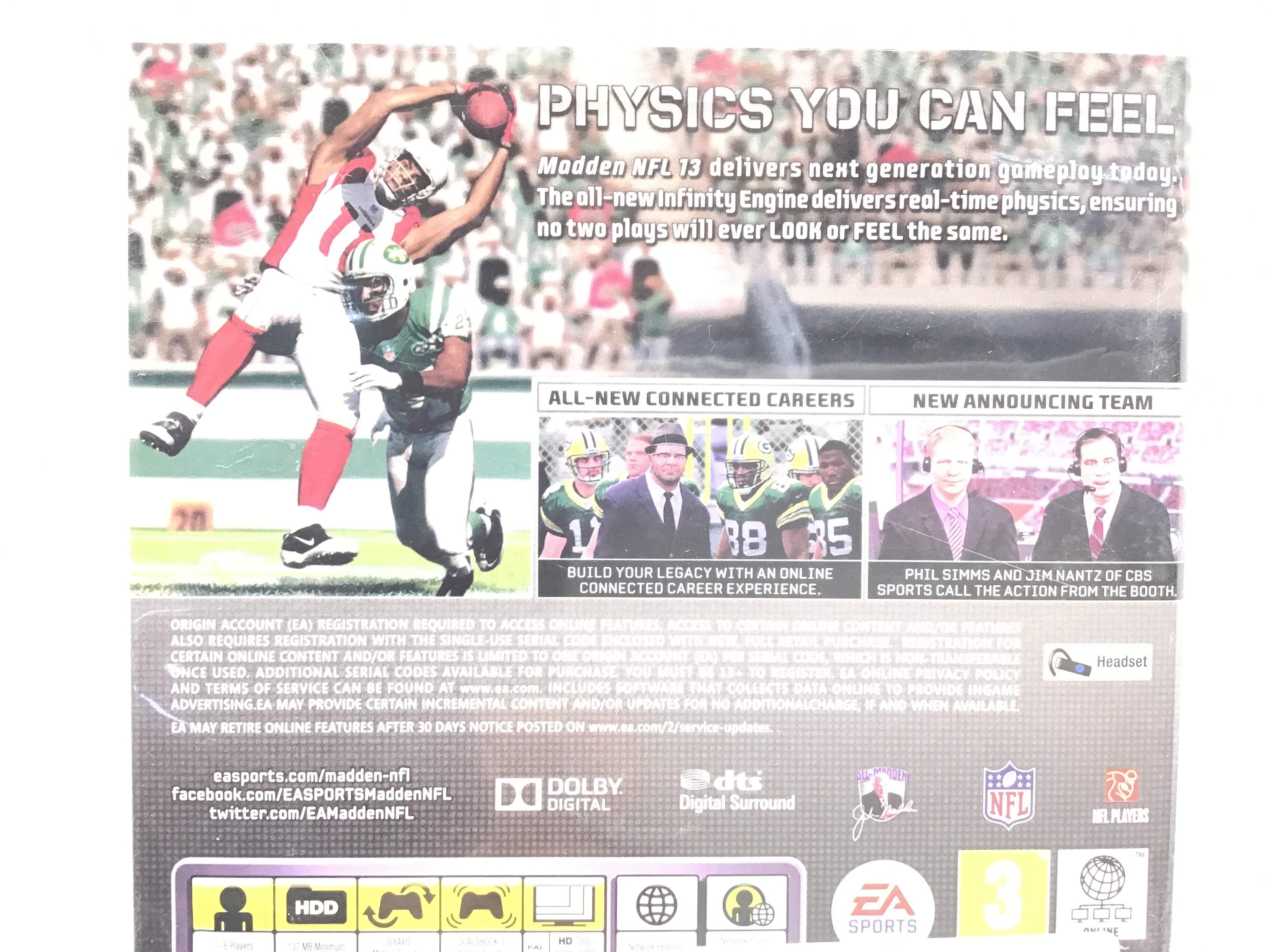 madden nfl 13 ps3 segunda mano en Cash Converters España ¡1 productos ...