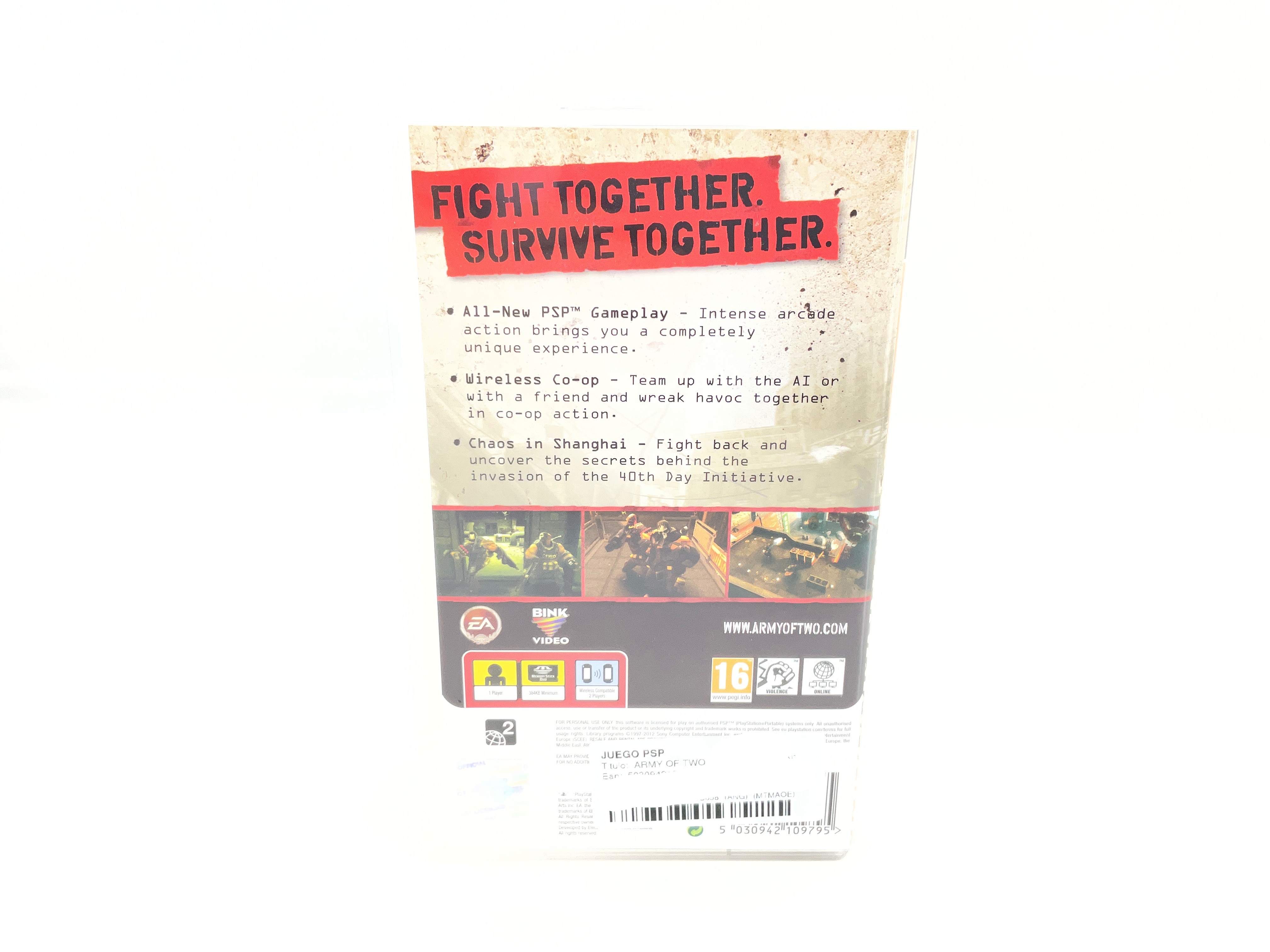army of two 40th day essentials psp segunda mano en Cash Converters ...