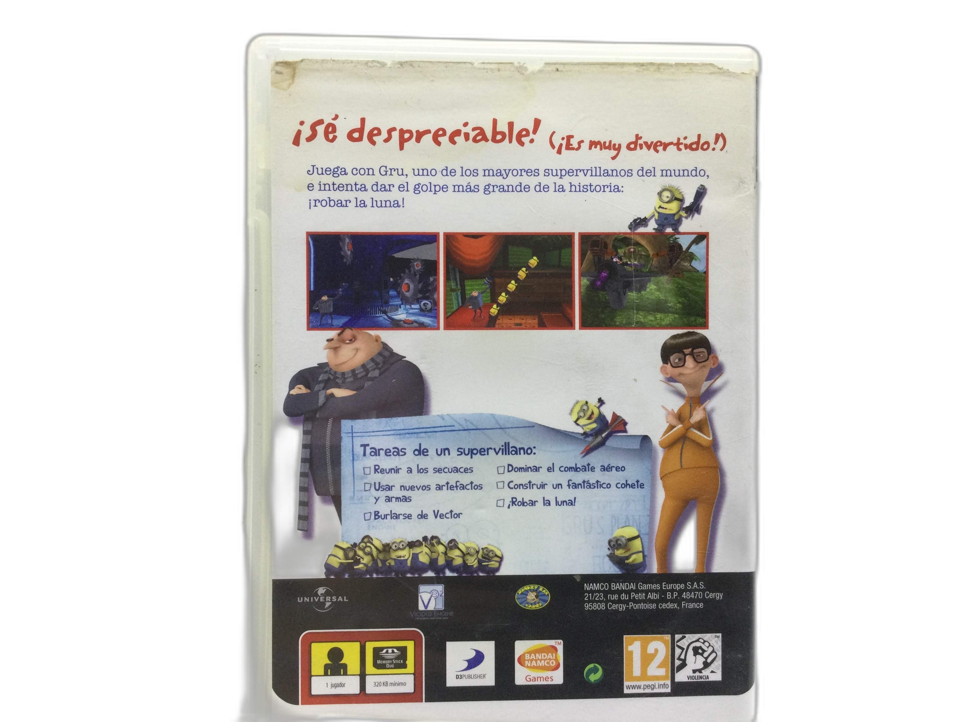 gru mi villano favorito essentials psp segunda mano en Cash Converters ...
