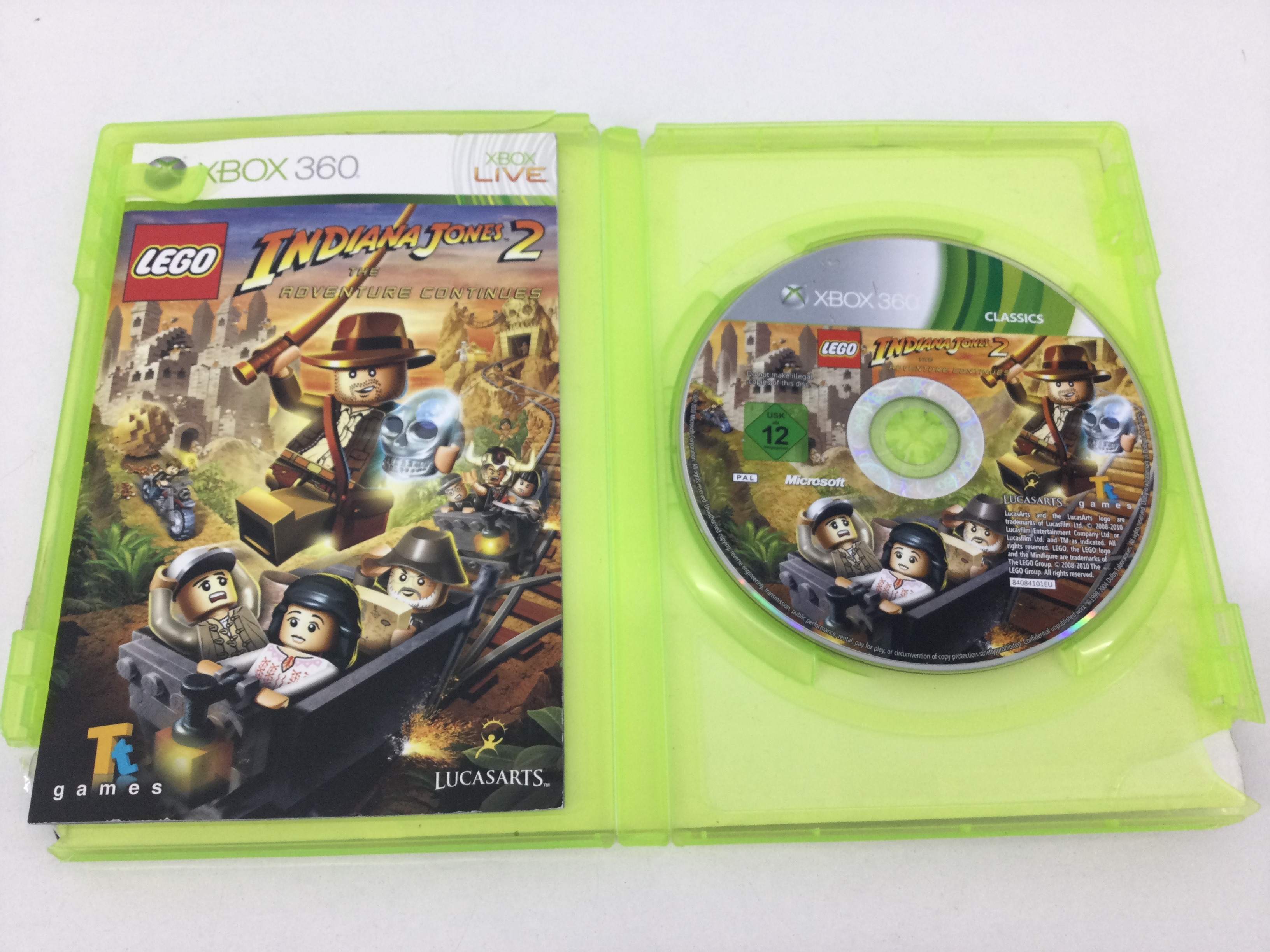 Lego indiana jones 2 the adventure continues classic x360 de segunda ...