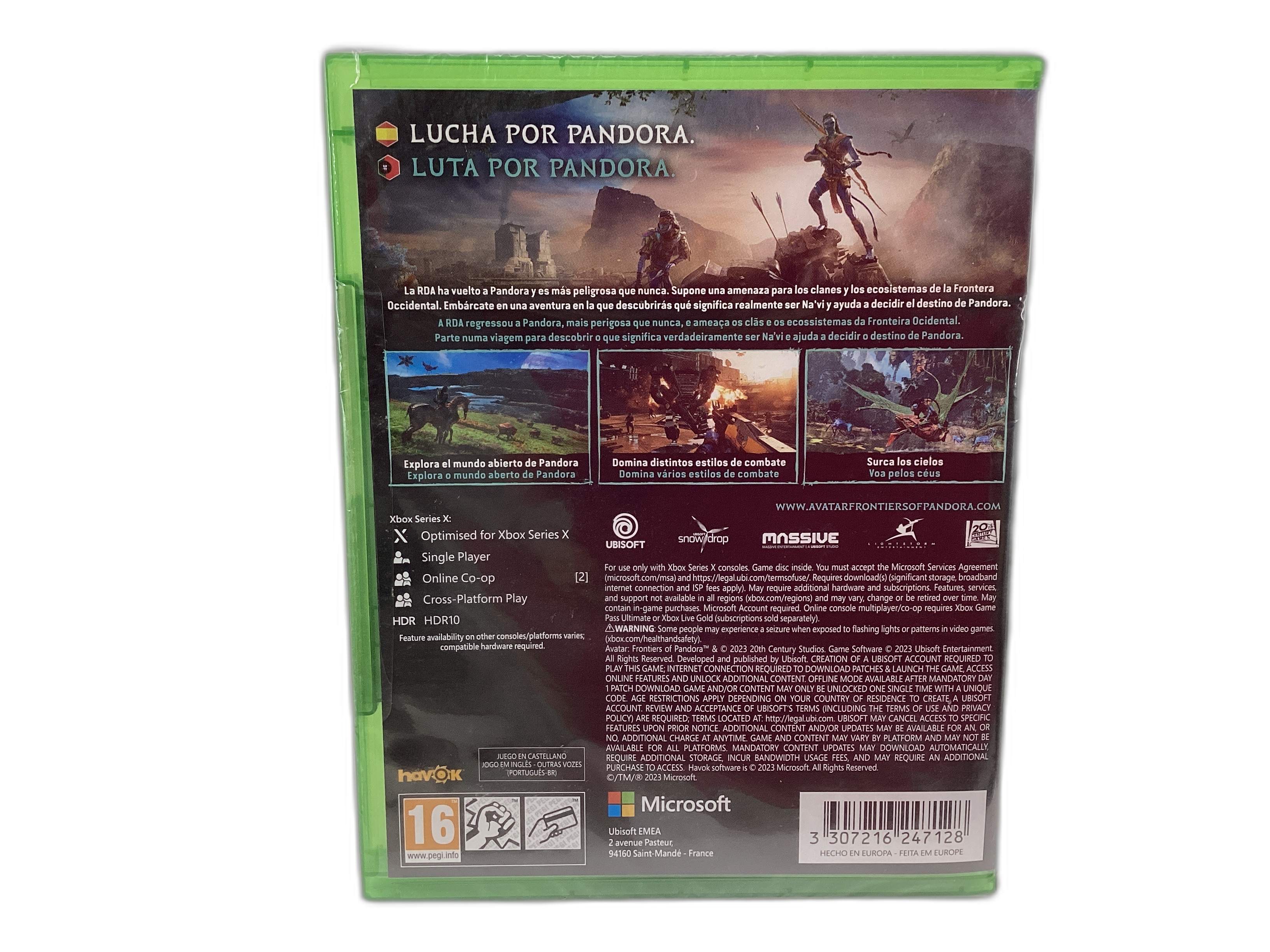 avatar frontiers of pandora xboxseriesx de segunda mão na Cash ...