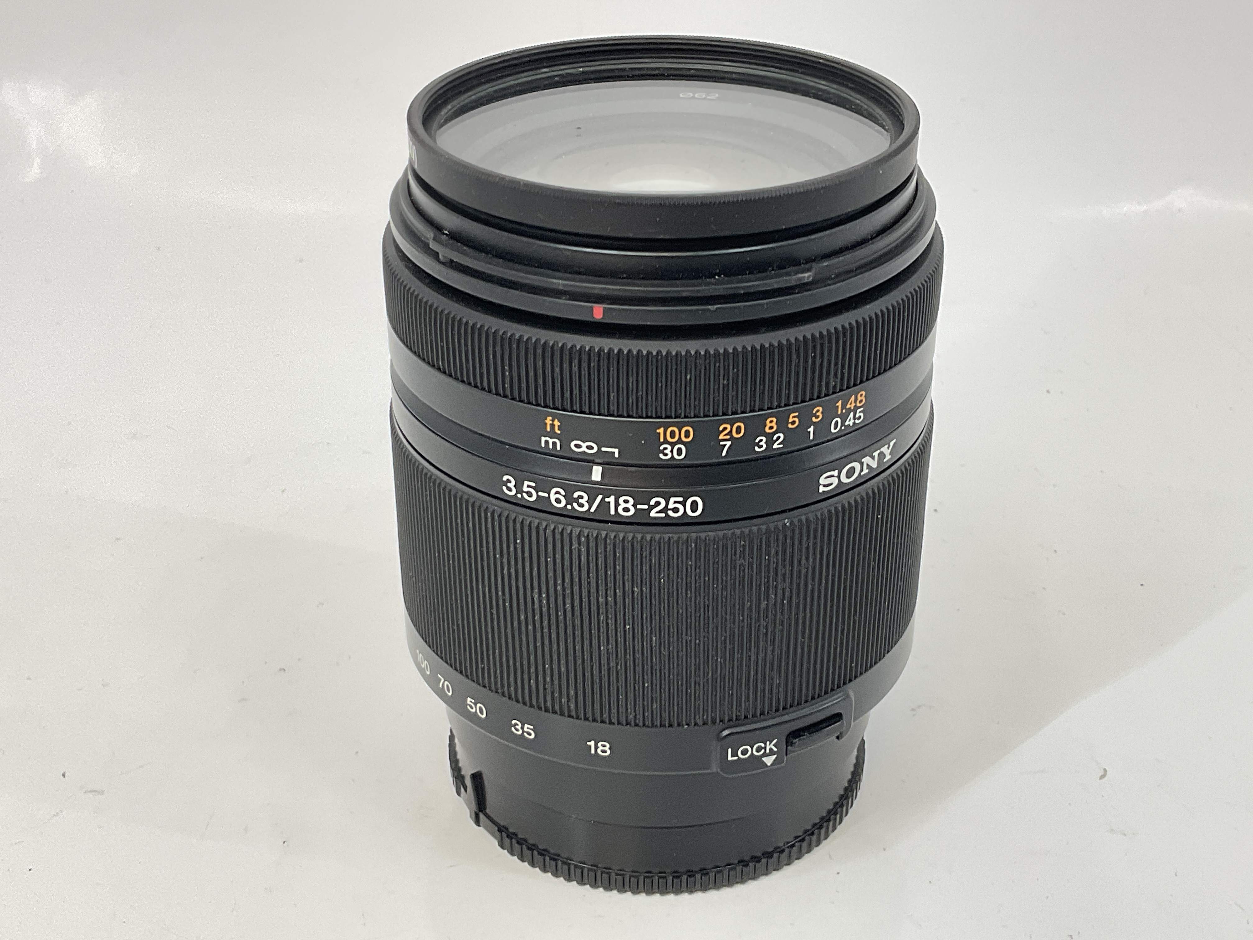 Objetivo Sony Sony dt 18-250mm f/3.5-6.3 sal18250 de segunda mano ...