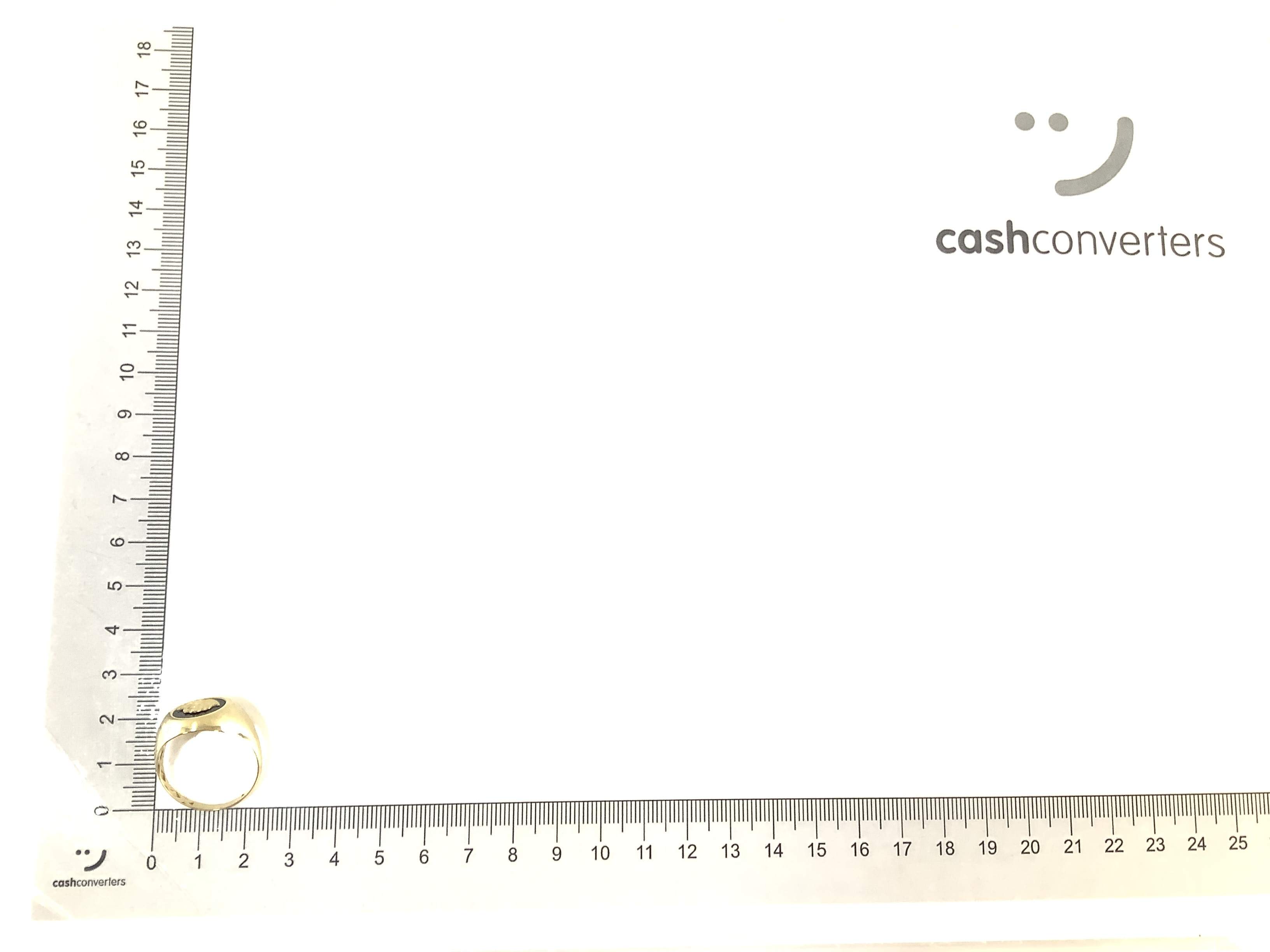 sello oro 18kt medusa con forro interior segunda mano en Cash ...