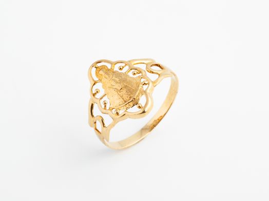 sortija oro 18k virgen del rocio segunda mano en Cash Converters España ...